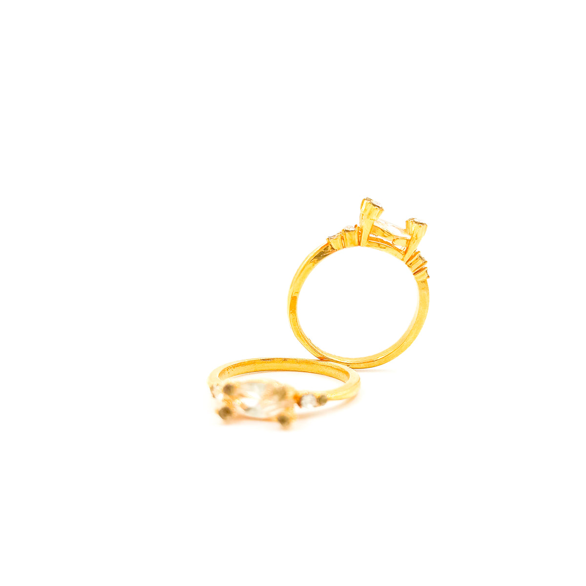 Sparkling Almond Ring – azureandhappymode