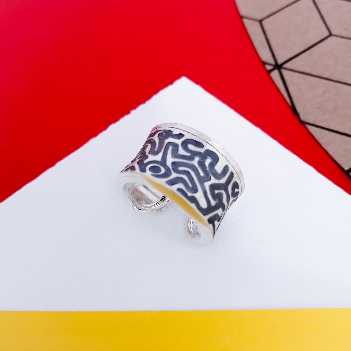 Keith Haring Ring – azureandhappymode