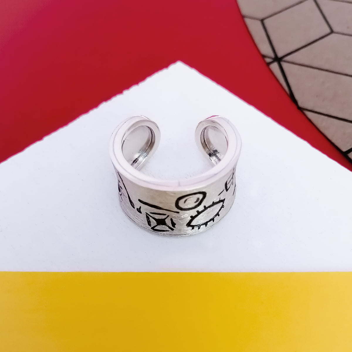 Jean-Michel Basquiat Ring – azureandhappymode